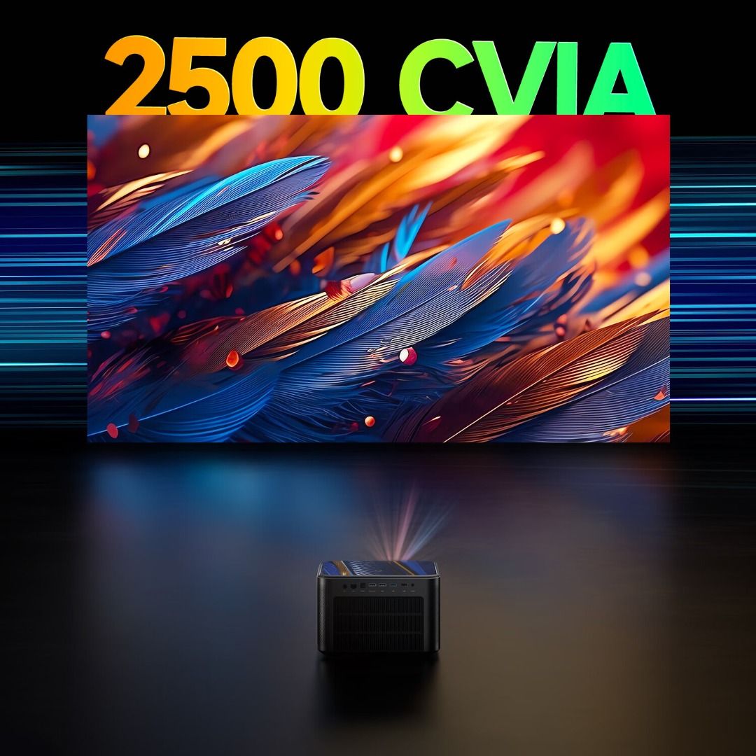 Dangbei X5-Ultra 4K Projector | 2500 CVIA Lumens | MT9679 6GB 128GB | Hi-Fi Subwoofer Stereo ...
