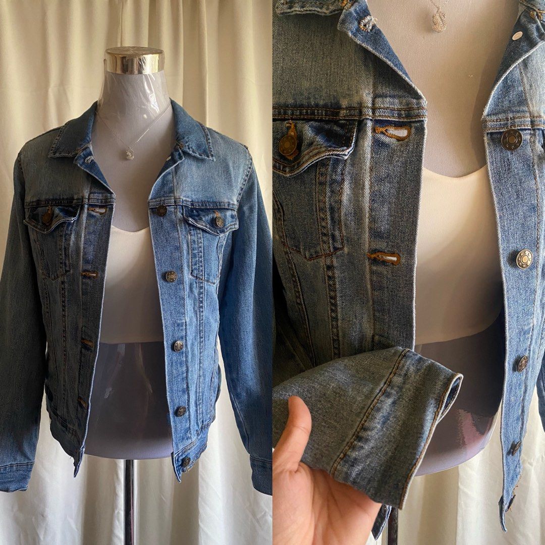 Banana Republic Denim Jacket, Women's Fashion, Coats, Jackets and ...