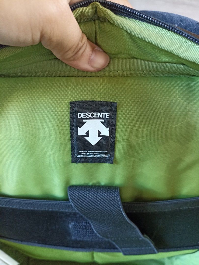 DESCENTE BACKPACK SPACIOUS ️, Men's Fashion, Bags, Backpacks on Carousell