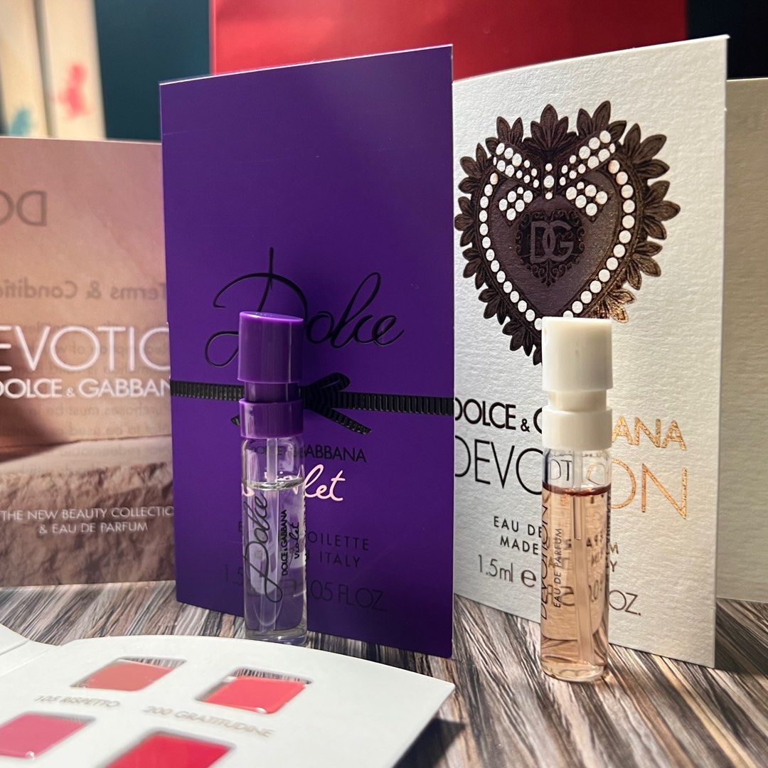 D&G sample set, Beauty & Personal Care, Fragrance & Deodorants on Carousell