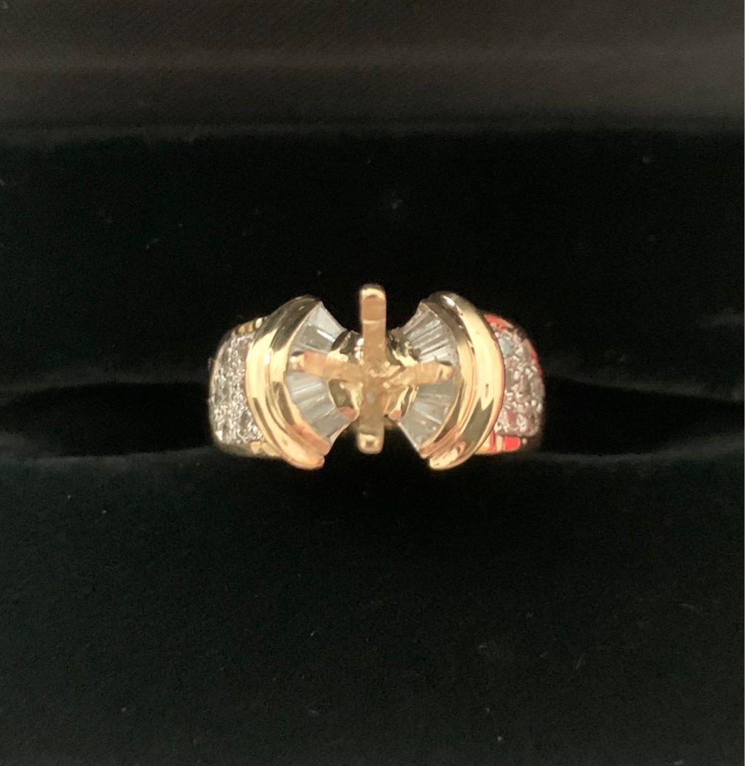 Diamond/Gold Ring Casing, Women's Fashion, Jewelry & Organisers, Rings ...