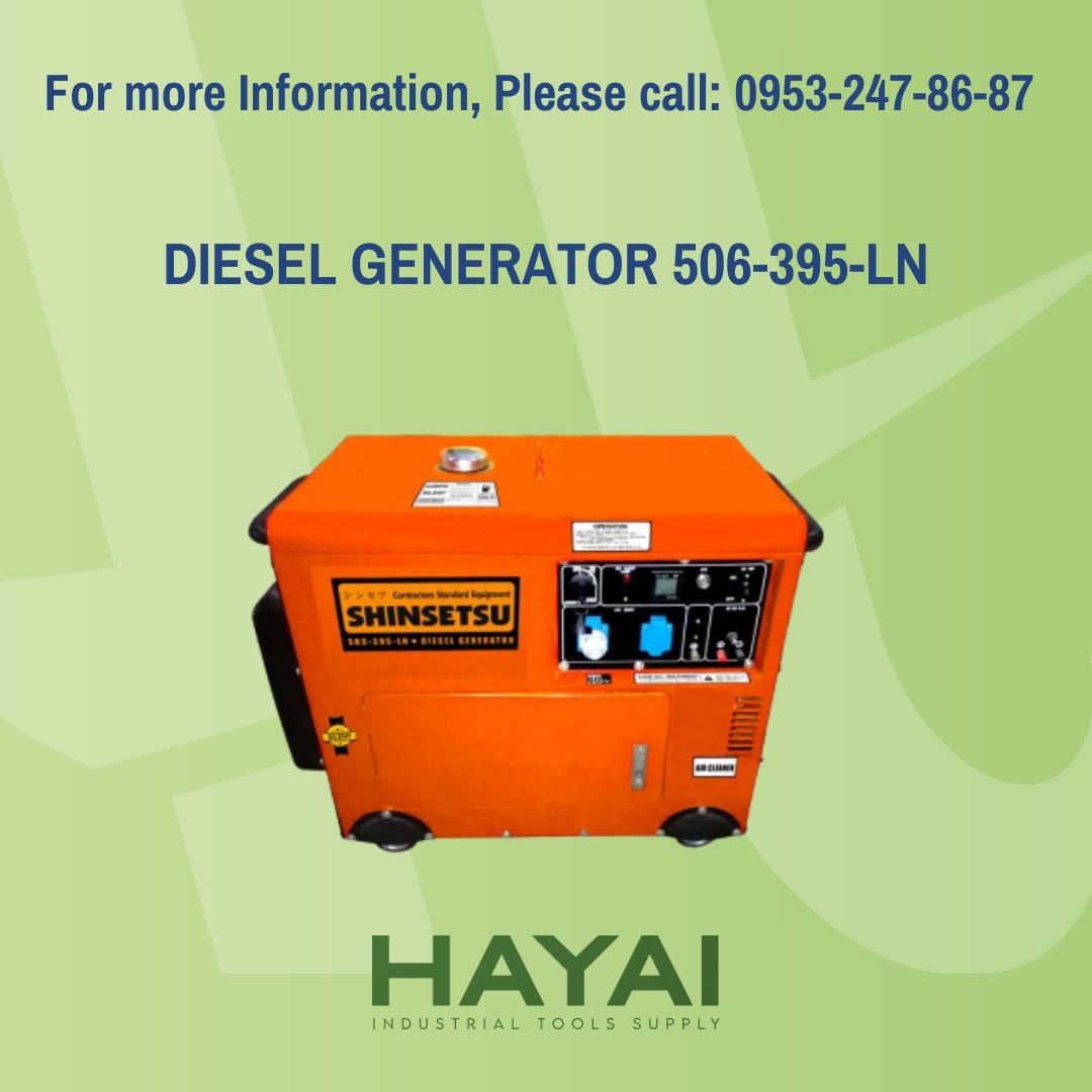 DIESEL GENERATOR 506-395-LN, Commercial & Industrial, Construction ...
