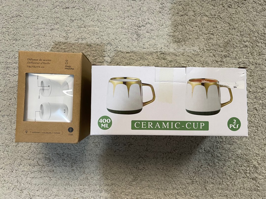 Diffuser and Mug, Furniture & Home Living, Home Fragrance on Carousell