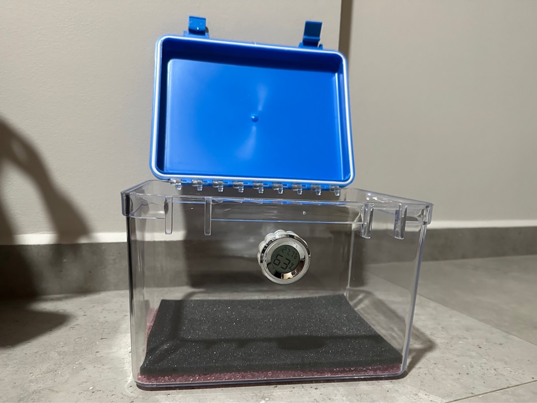 Digi Cabi 12L Dry box with Digital Hygrometer, Photography, Cameras on ...