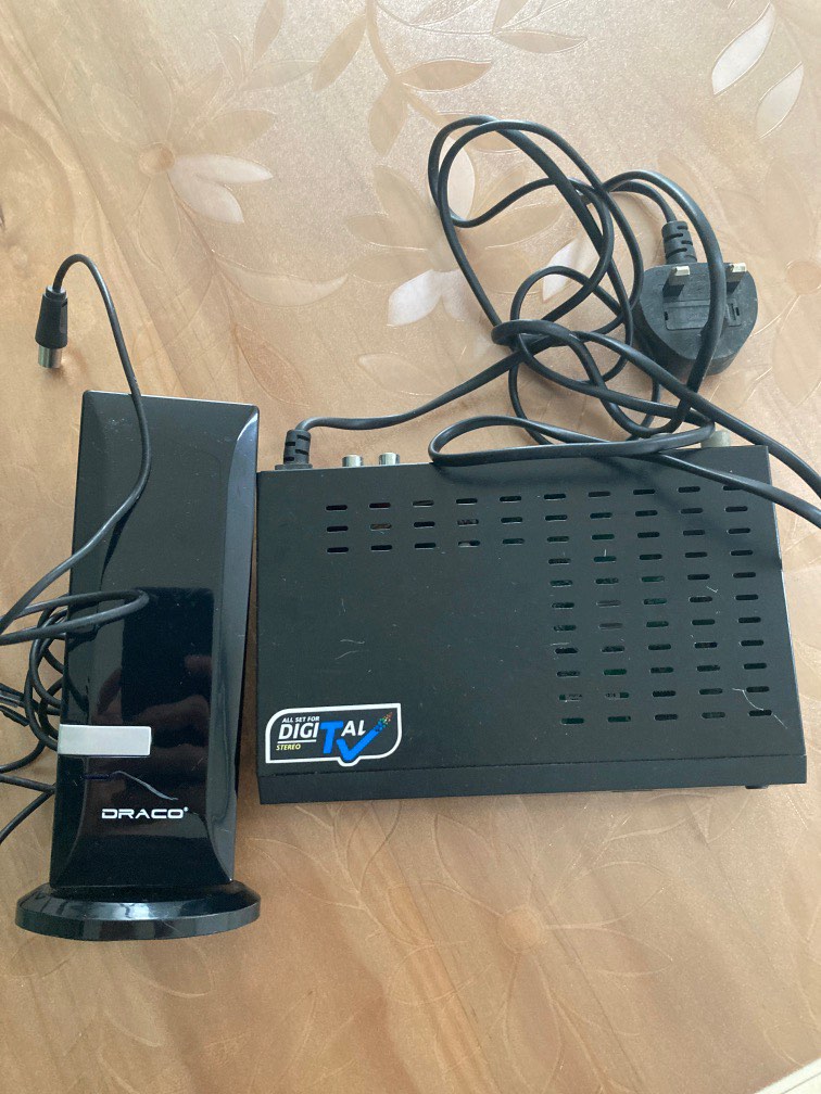 Digital tv box and antenna, TV & Home Appliances, TV & Entertainment ...