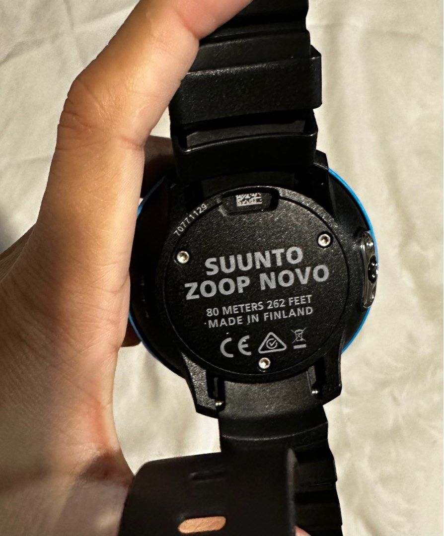 Divecomp / dive comp suunto zoop novo blue, Fesyen Pria, Jam Tangan di ...