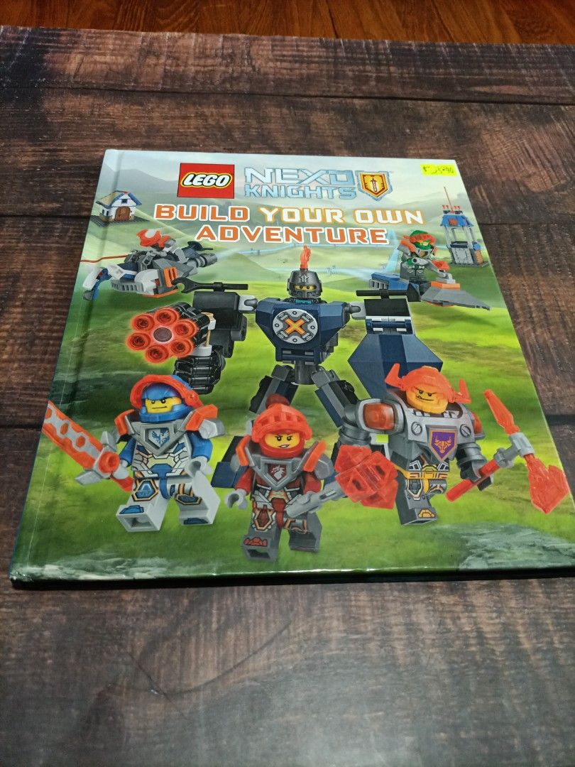 DK books Lego Nexo Knights Build your own adventure collectible book ...