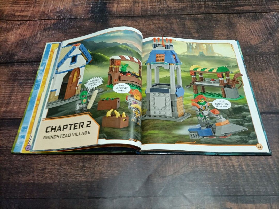 DK books Lego Nexo Knights Build your own adventure collectible book ...
