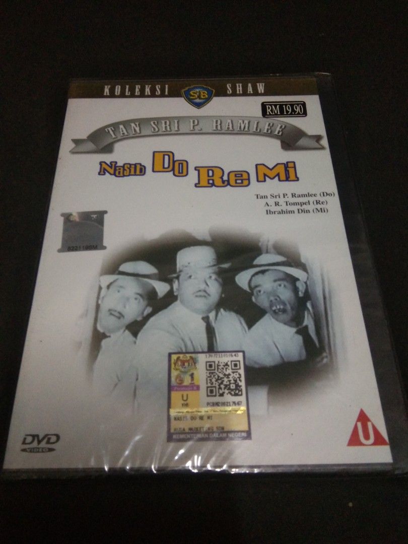 DVD NASIB DO RE MI FILEM P RAMLEE, Hobbies & Toys, Music & Media, CDs ...