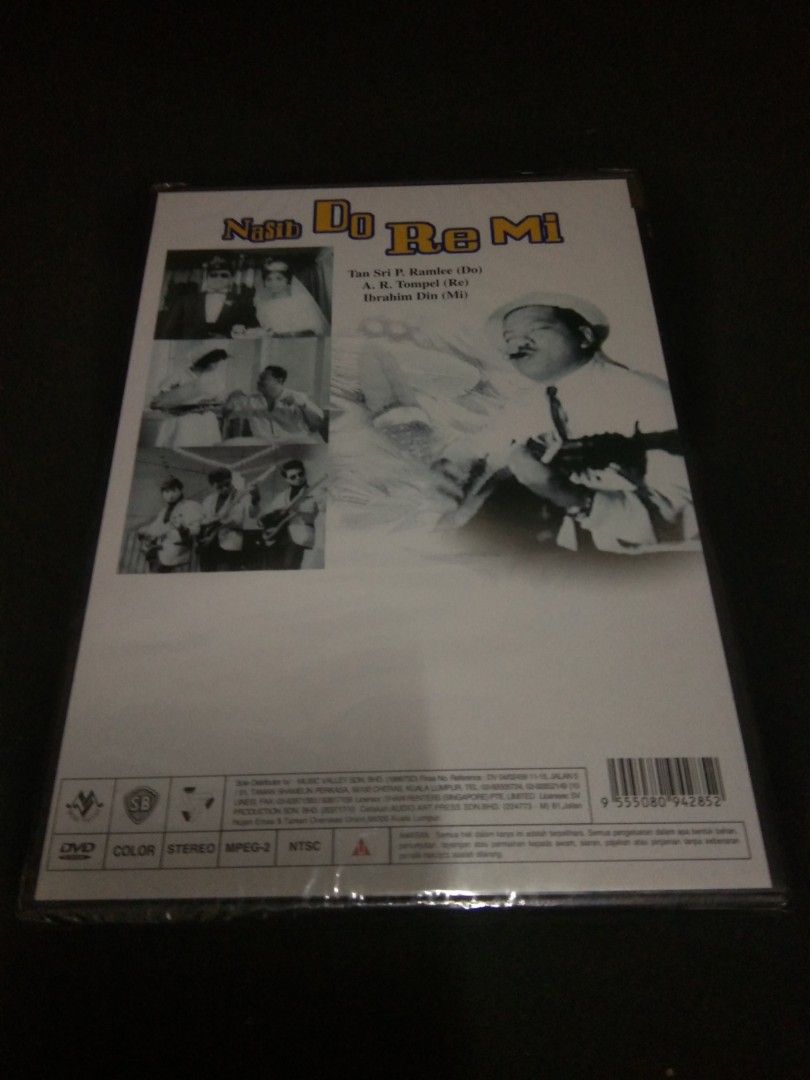 DVD NASIB DO RE MI FILEM P RAMLEE, Hobbies & Toys, Music & Media, CDs ...