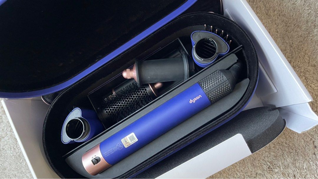 Dyson Airwrap Hair Multi-Styler Complete Long - Vinca Blue Rose, Beauty ...