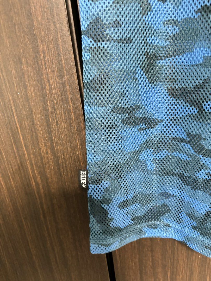 Edge Camo Mesh Top, Men's Fashion, Activewear on Carousell