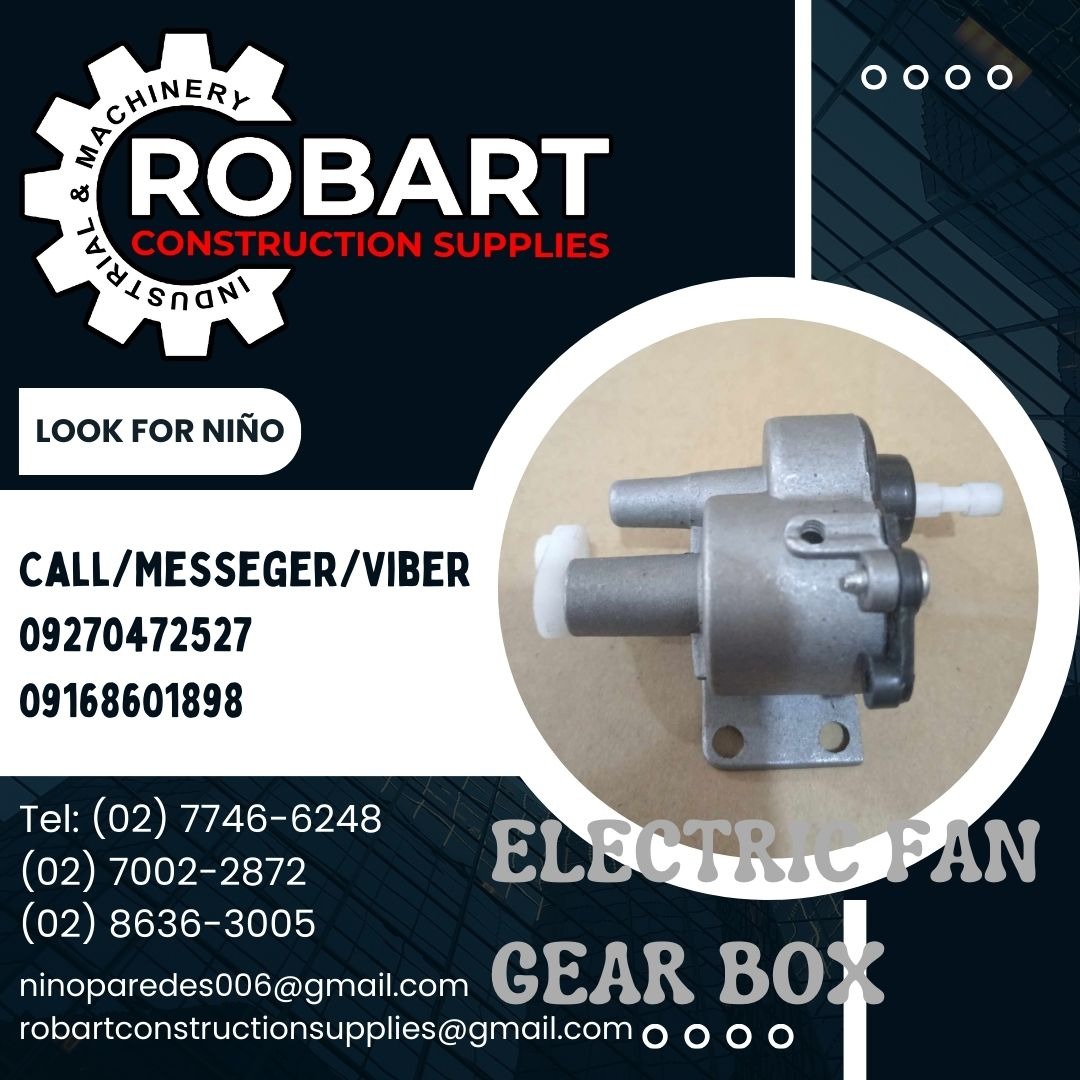 ELECTRIC FAN GEAR BOX, Commercial & Industrial, Construction Tools ...