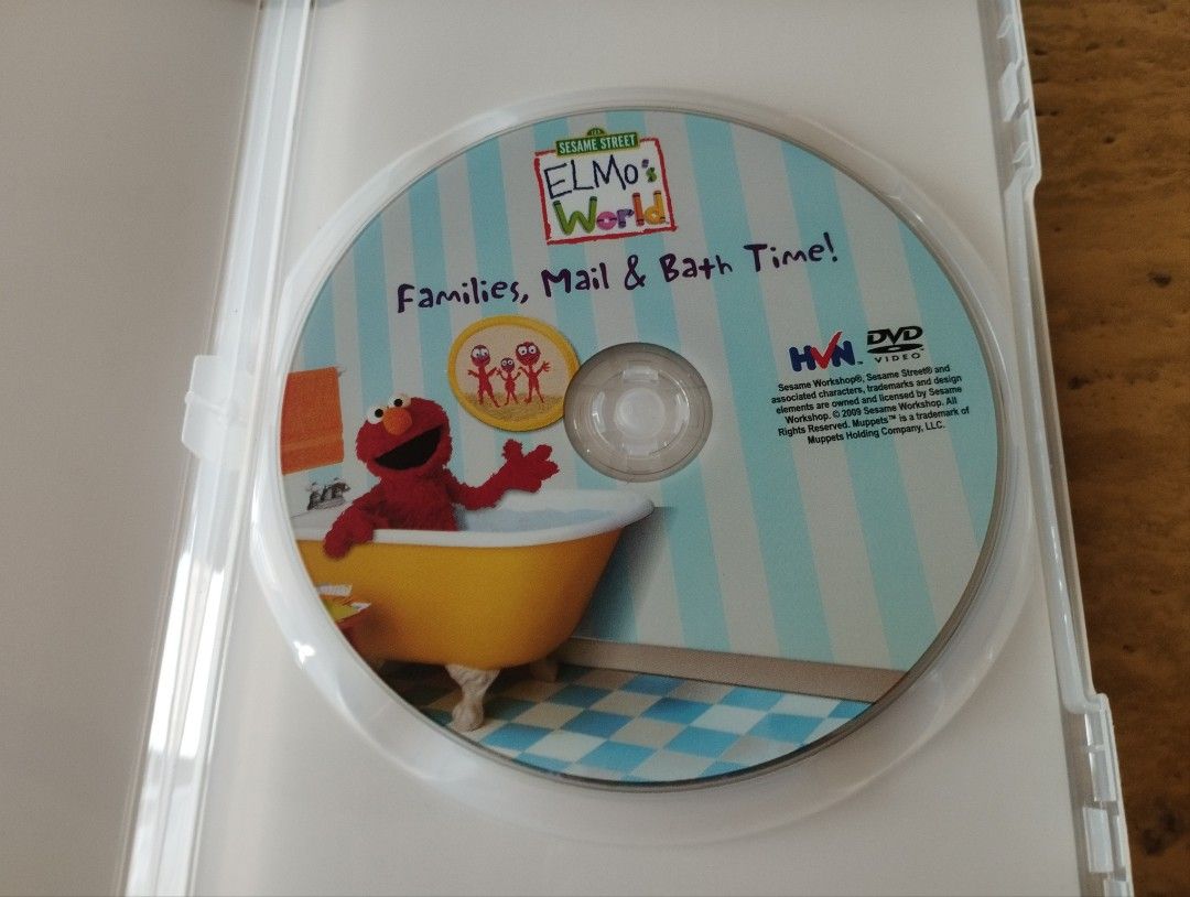 Elmo's World - Families, Mail & Bath Time DVD Region 3, Musik & Media ...