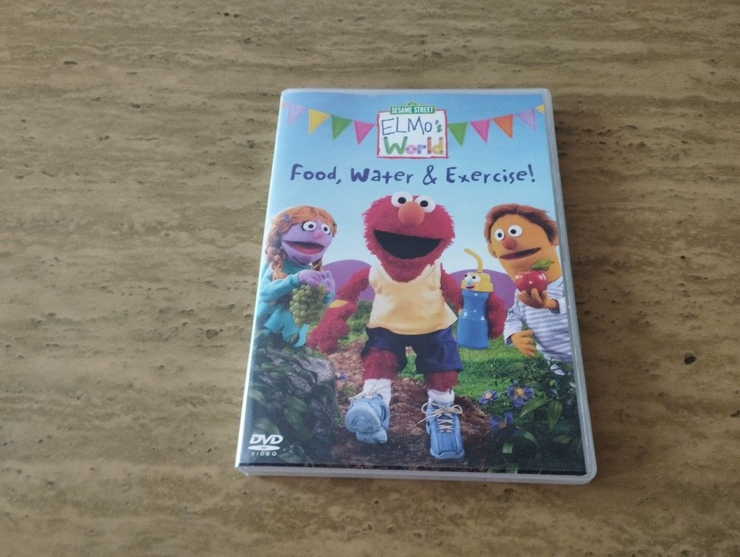 Elmo's World - Food, Water & Exercise DVD Region 3, Musik & Media, CD ...