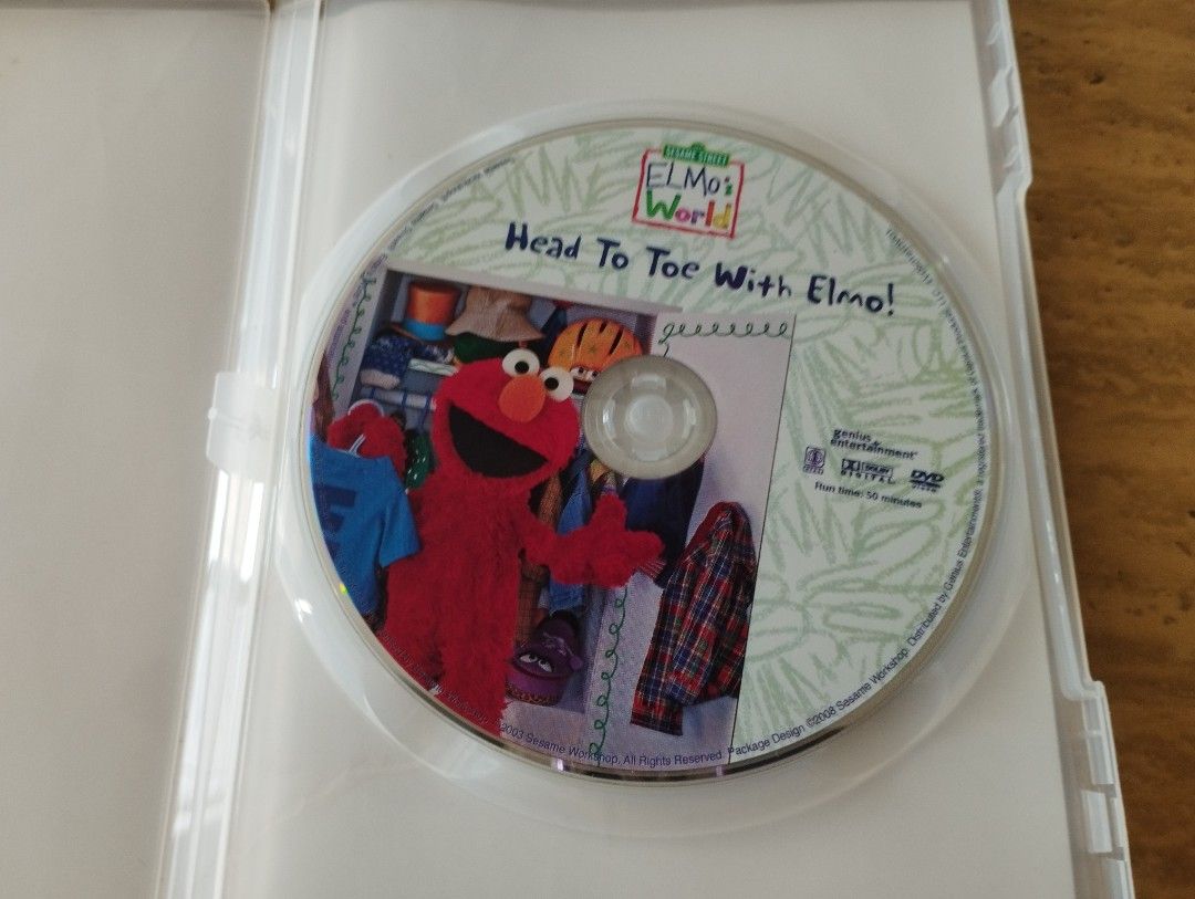 Elmo's World - Head To Toe With Elmo! DVD, Musik & Media, CD, DVD ...