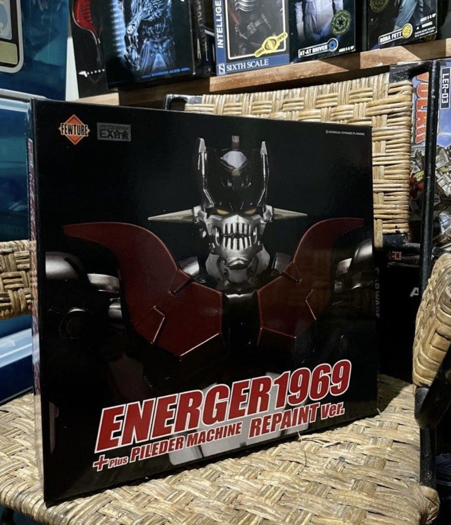 ENERGER 1969 + plus Pileder Machine REPAINT Ver., Hobbies & Toys, Toys ...