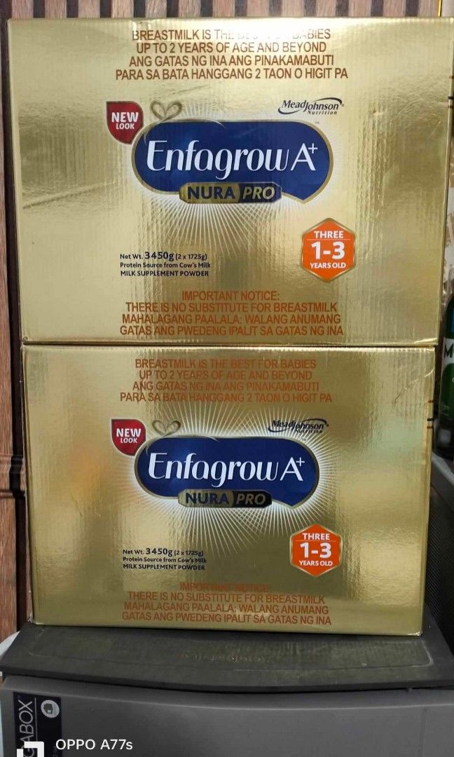 Enfagrow 1-3 3.4kgs - 3800 each, Babies & Kids, Nursing & Feeding ...
