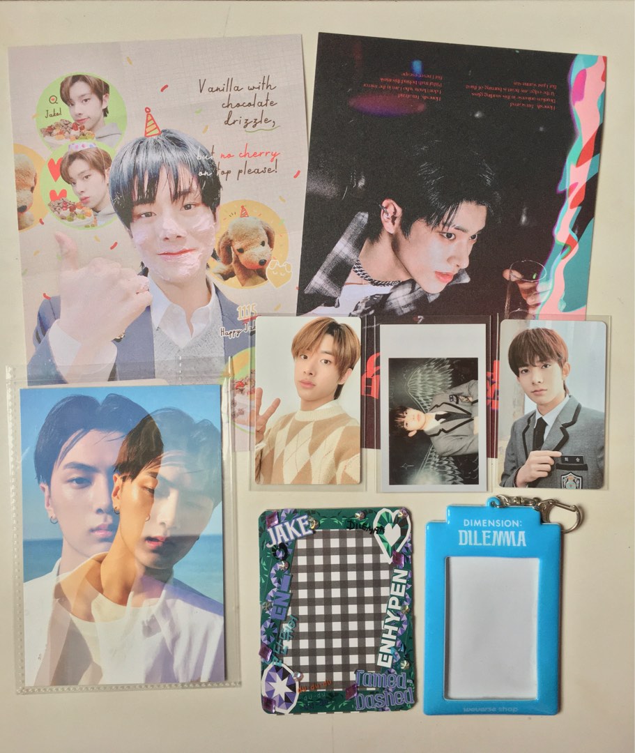 Enhypen Jake En-Connect 2021 DVD rpc & Heeseung SG nrpc w/ pola ...