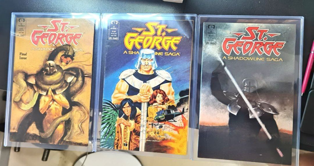 EPIC COMICS ST. GEORGE A SHADOWLINE SAGA, Hobbies & Toys, Toys & Games ...