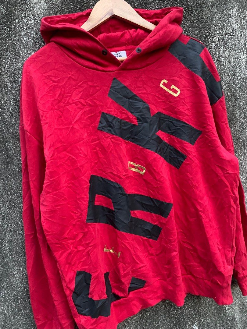 Erke Hoodie Jacket, Men's Fashion, Coats, Jackets and Outerwear on ...