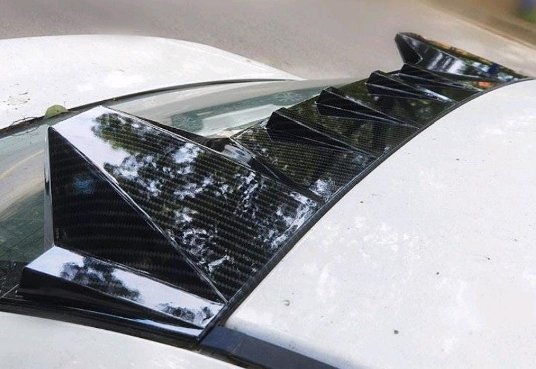 EVO X LANCER INSPIRA REAR WINDSCREEN SPOILER, Auto Accessories on Carousell