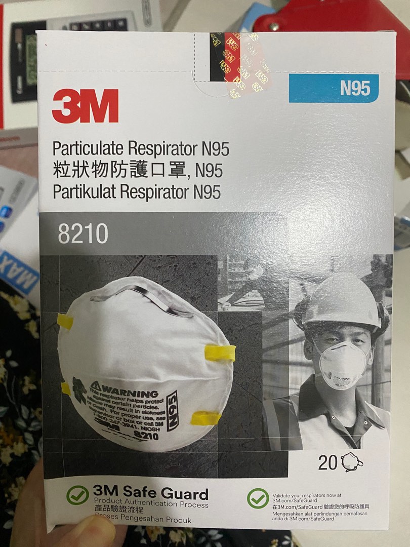 Face mask N95, Health & Nutrition, Face Masks & Face Shields on Carousell