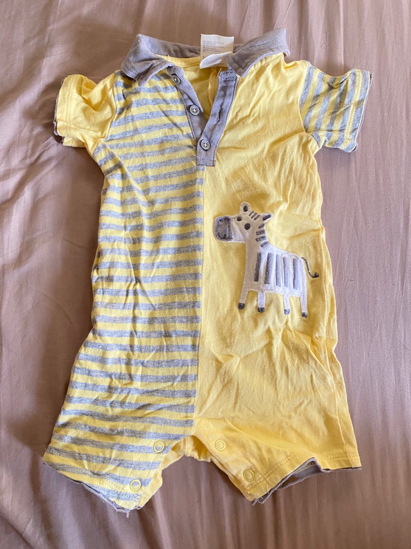 First impression Baby Onesie Romper 6-9 months, Babies & Kids, Babies ...