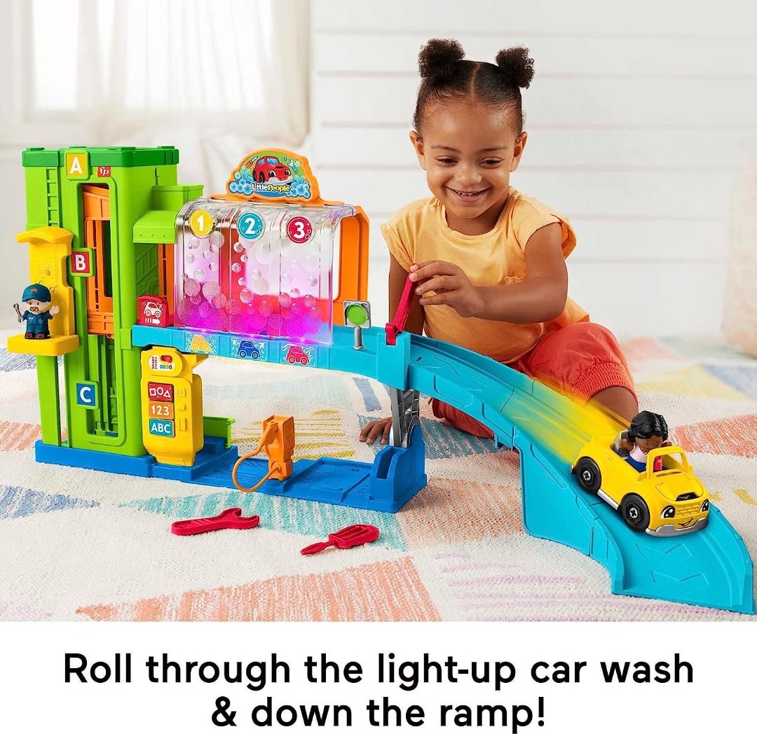 Fisher Price Little People Light Up Learning Garage, Hobbies & Toys ...