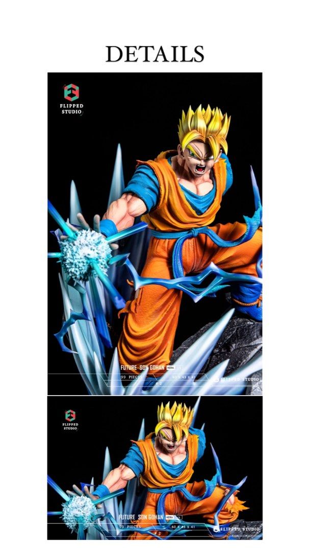 Flipped Studio - Future Gohan, Hobbies & Toys, Toys & Games on Carousell