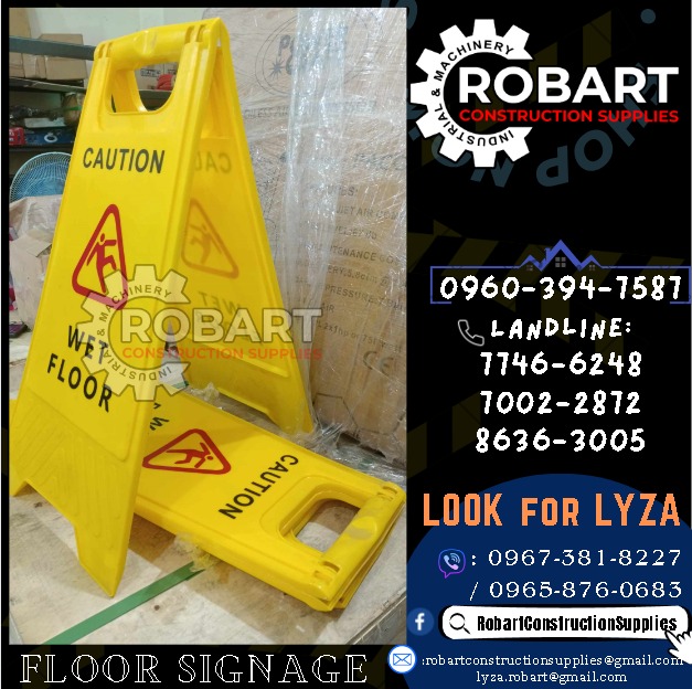 Floor Signage, Commercial & Industrial, Construction Tools & Equipment ...