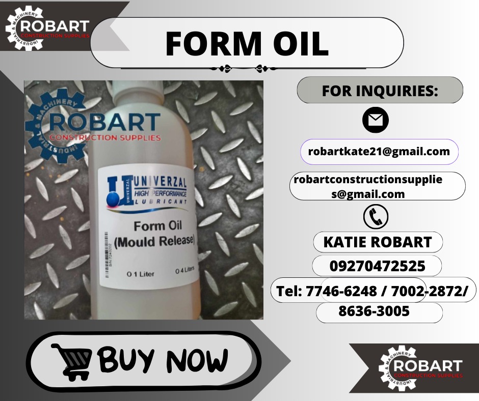 FORM OIL, Commercial & Industrial, Construction Tools & Equipment on ...