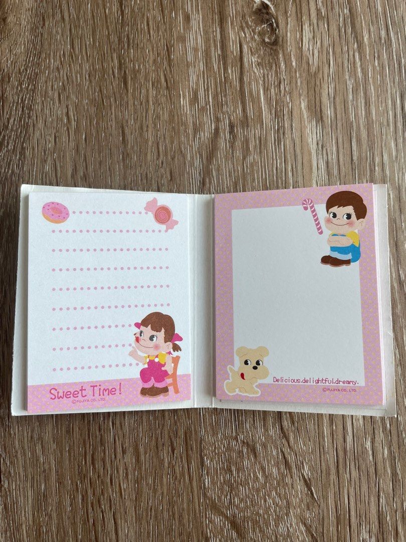 Fujiya peko mini notepad, Hobbies & Toys, Stationery & Craft ...