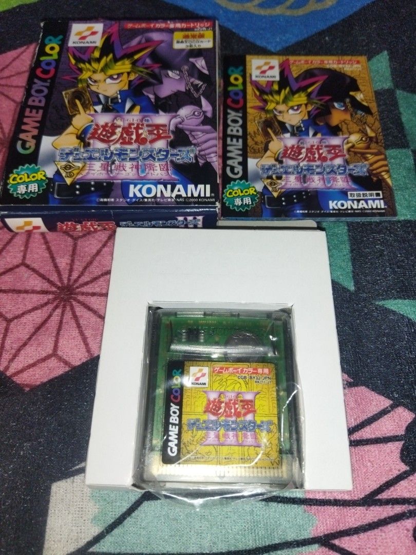 GameBoy Color Yu-Gi-Oh III, Hobbies & Toys, Toys & Games on Carousell