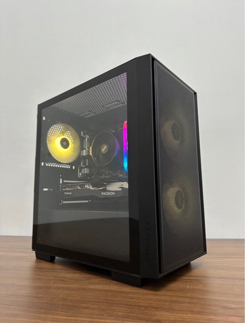 Gaming Desktop AMD Ryzen 5 5600 with RX 6600 Gaming PC, Computers ...