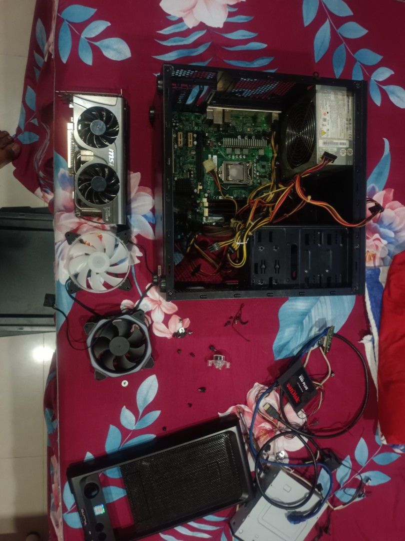 Gaming pc parts (idk GPU damage or what..), Computers & Tech, Desktops ...