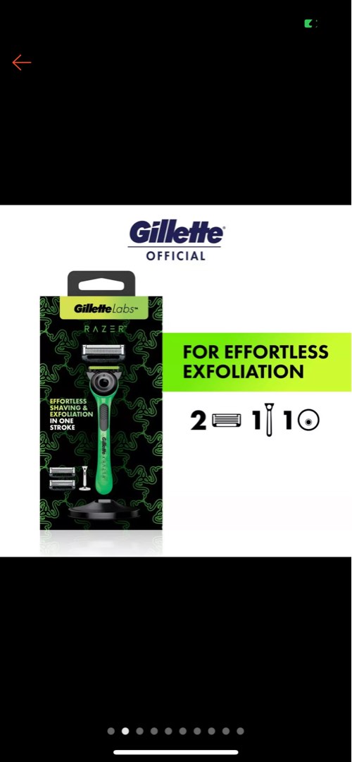 Gillette Labs Razor with Stand and Refills x2 (U.P. $44.90), Beauty ...