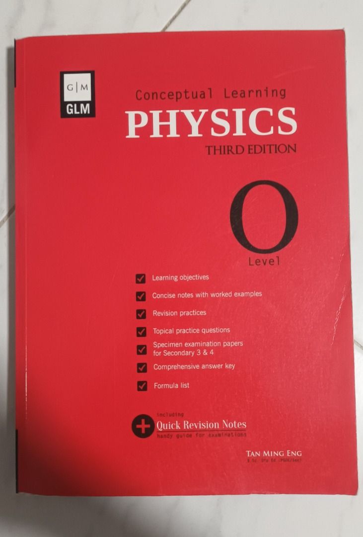 GLM conceptual learning: Physics (3rd edition), Hobbies & Toys, Books ...