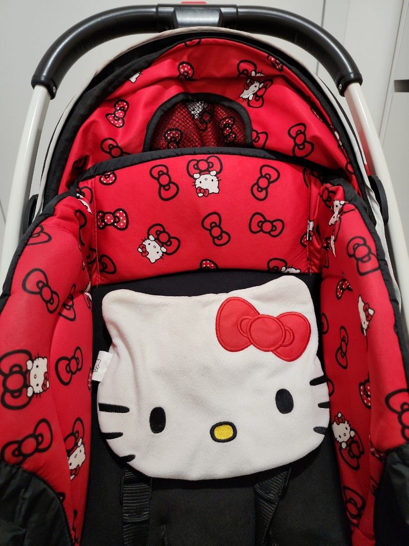 Graco Hello Kitty Sanrio Baby Stroller Japan Red Citilite, Babies ...