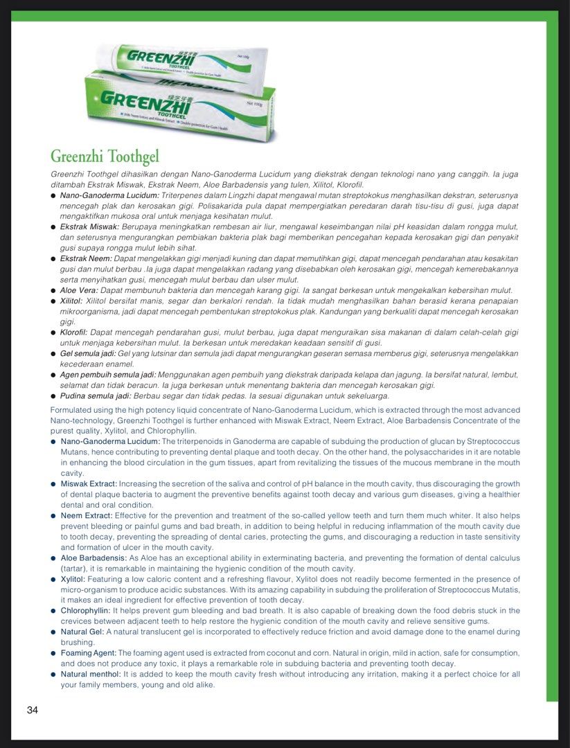 GreenZhi Toothpaste, Beauty & Personal Care, Oral Care on Carousell