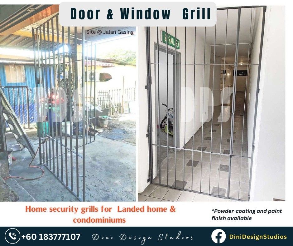 GRILL DOOR MINIMALIST, Furniture & Home Living, Security & Locks, Locks ...