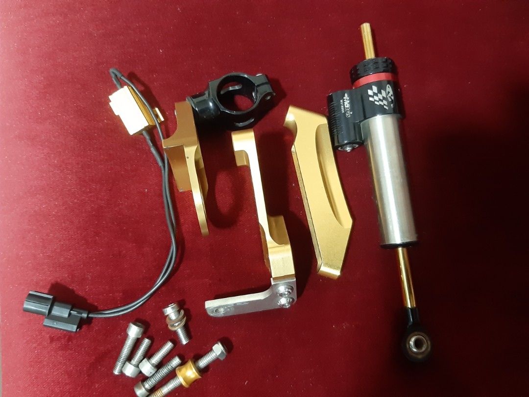 Gsxr 1000 k7 k7 steering damper with bypass for electronic, Motorcycles ...