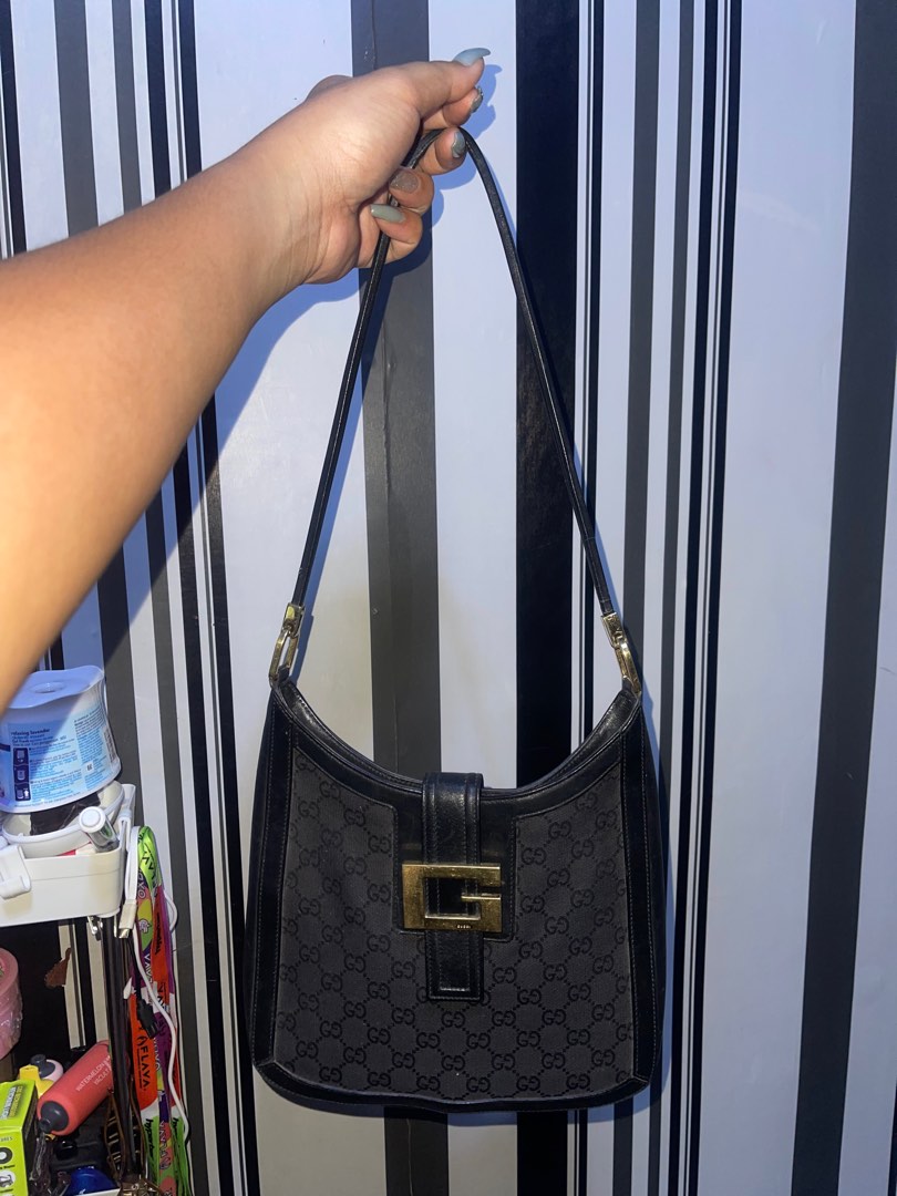 GUCCI G Logo GG Canvas Vintage, Luxury, Bags & Wallets on Carousell
