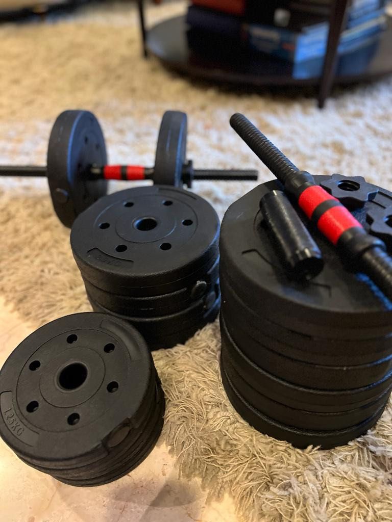 Gym weights, Sports Equipment, Exercise & Fitness, Weights & Dumbbells ...