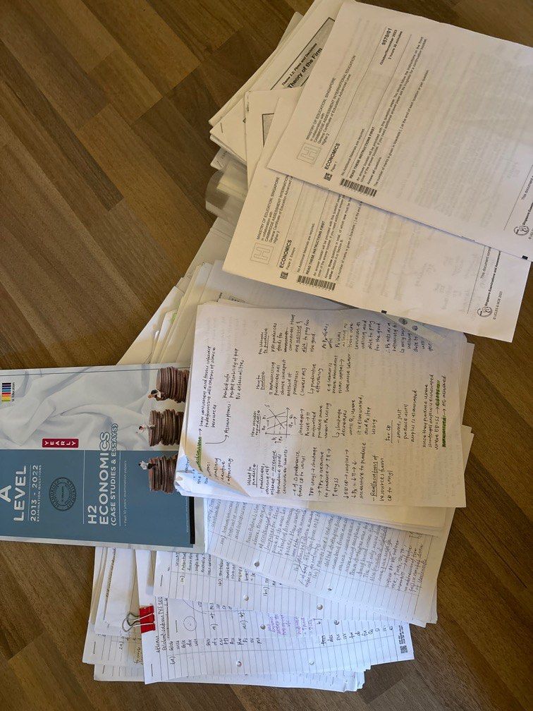 h2 jc a level econs notes papers revision, Hobbies & Toys, Books ...