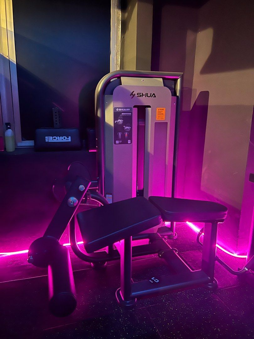 Hamstring / Leg Curl gym machine, Sports Equipment, Exercise & Fitness ...