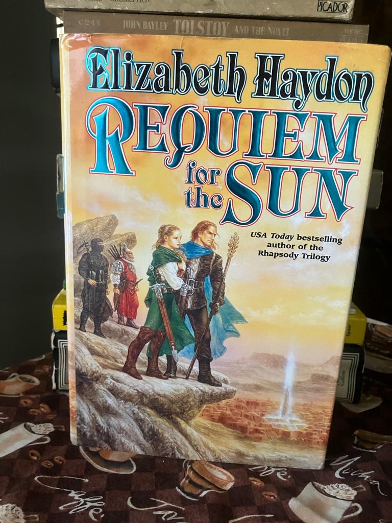 HARDCOVER Requiem For The Sun Epic Fantasy Adventure Book by Elizabeth ...