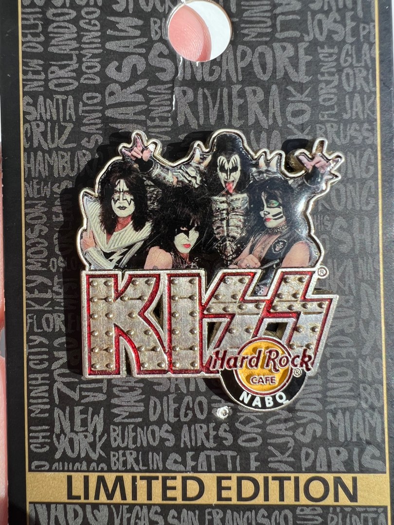 HardRock KISS Pin Series, Hobbies & Toys, Memorabilia & Collectibles ...