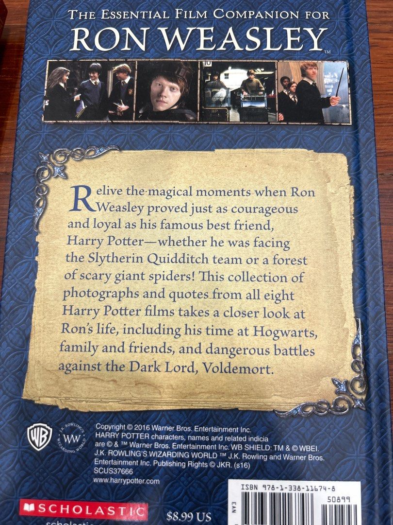 Scholastic/Harry Porter book of 4 /hard cover, Hobbies & Toys, Books ...