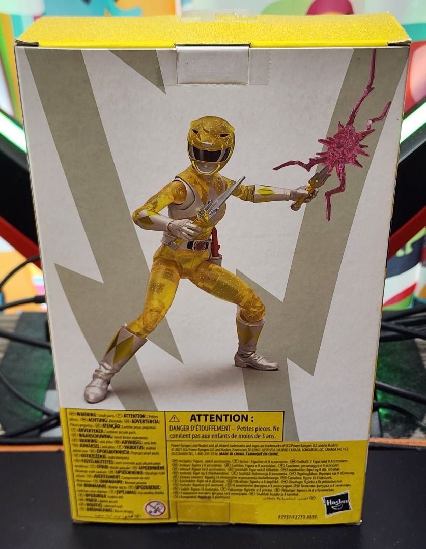 Hasbro Power Rangers Lightning Collection Mighty Morphin Power Rangers ...